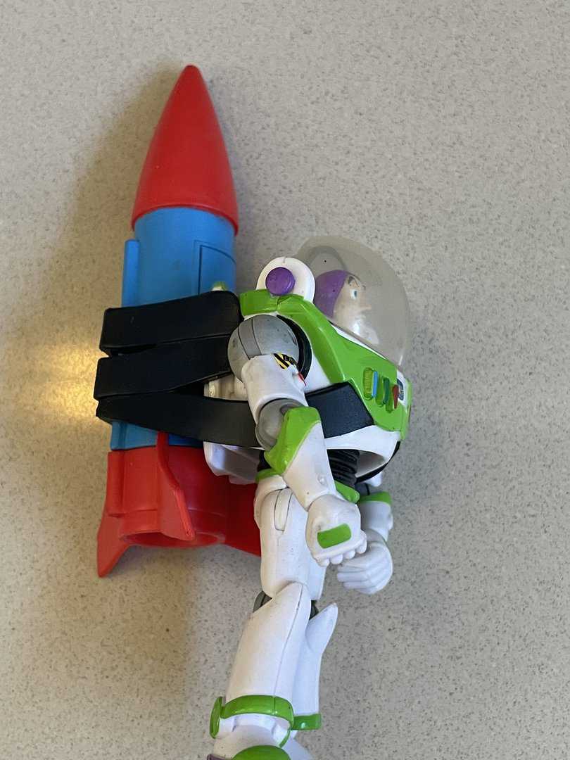 Preloved Disney Pixar Collection Buzz Lightyear Rocket Collection Toy ...
